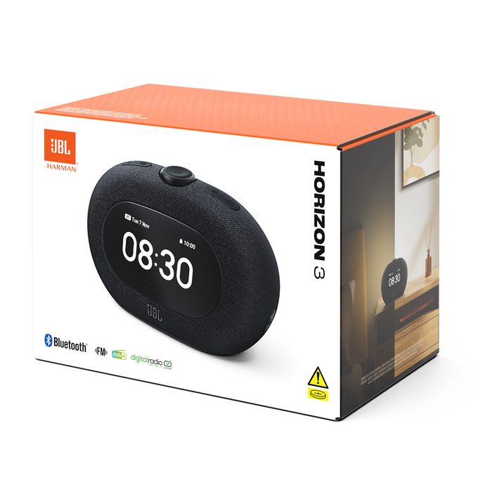 JBL Horizon 3 | Bluetooth®-højttaler med clockradio med DAB/DAB+/FM